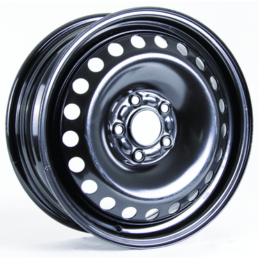 RTX 15x6 Black Steel Wheel 5x4.5 (45mm), Steel Wheels, Load Range 625kg ...
