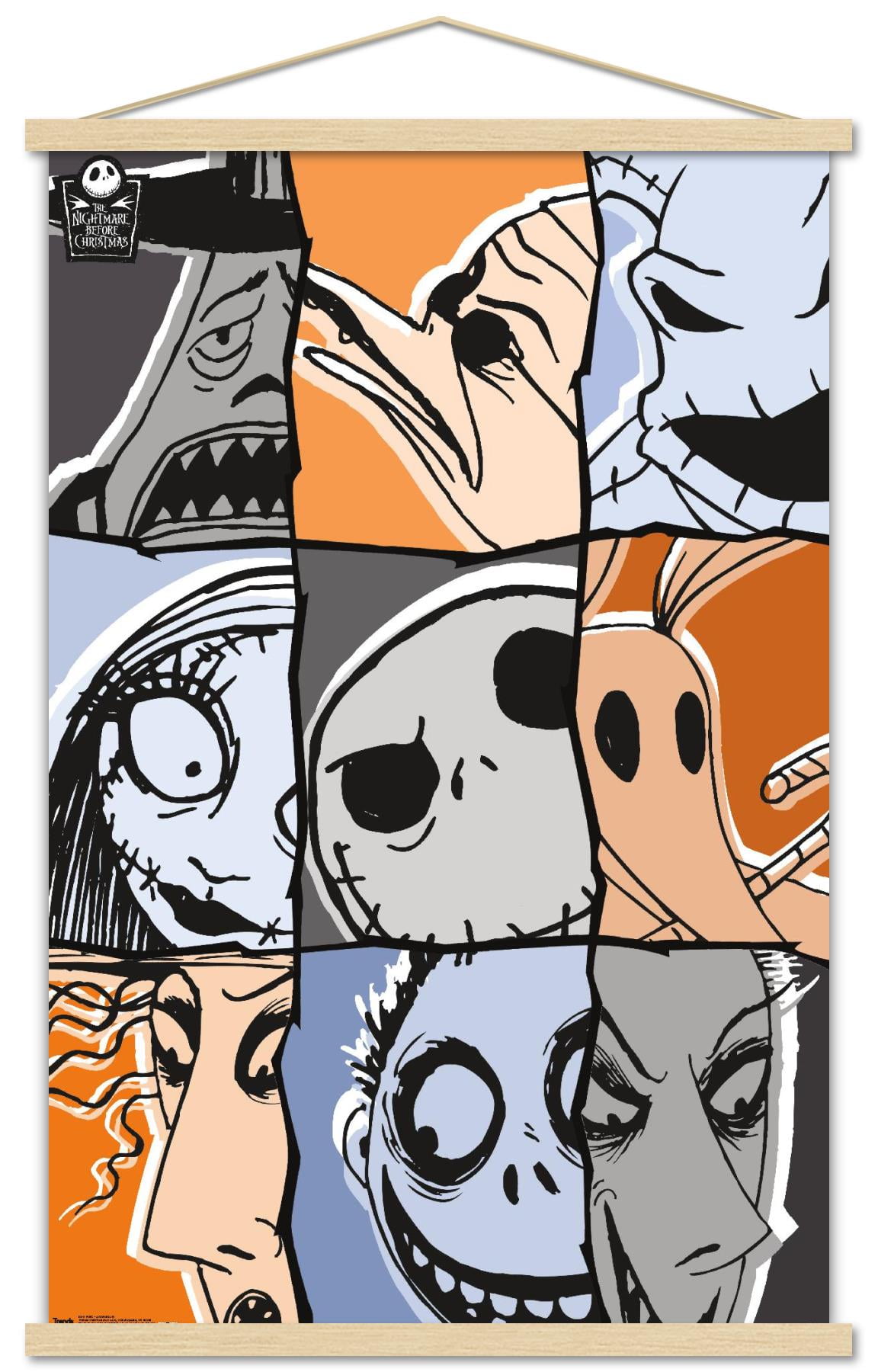 Disney Tim Burton's The Nightmare Before Christmas - Anniversary Wall ...