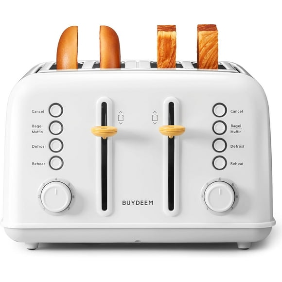 4 Slice Toasters in Toasters | White - Walmart.com