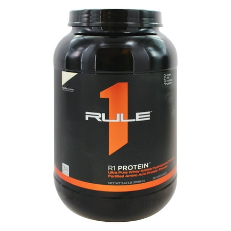 Rule One Proteins, R1 Protein - Vanilla Crème, 25g Fast-Acting, Super ...