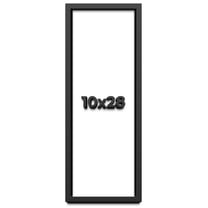 Large Size 16x40 White Wood Shadow Box Frame | 1 inches Deep | UV ...