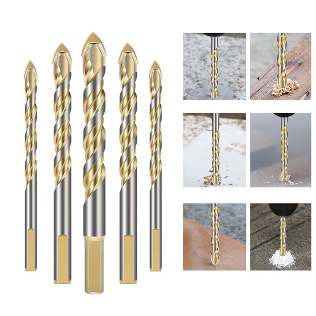 5-12mm Alloy Triangle Drill Bit Tiling Cement Glass Marble Hole ...