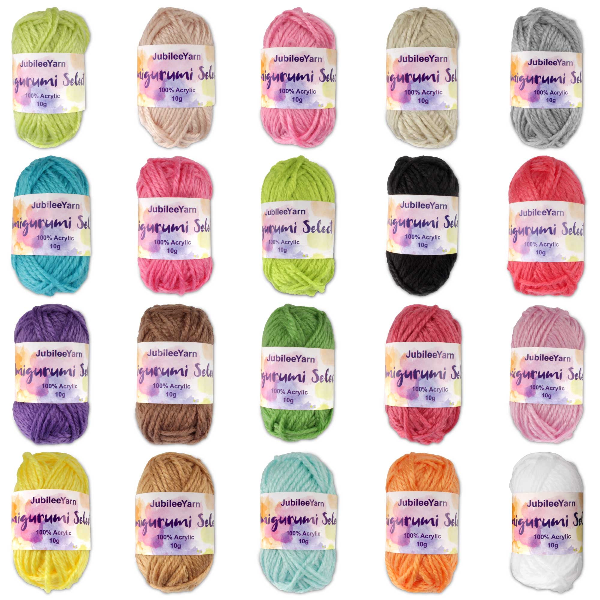 Buy Amigurumi Select 100% Acrylic Craft Yarn Bonbons - Crochet and ...