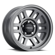 Vision Off-Road Nemesis 17x9 6x139.7 -12et Gunmetal Wheel - Walmart.com