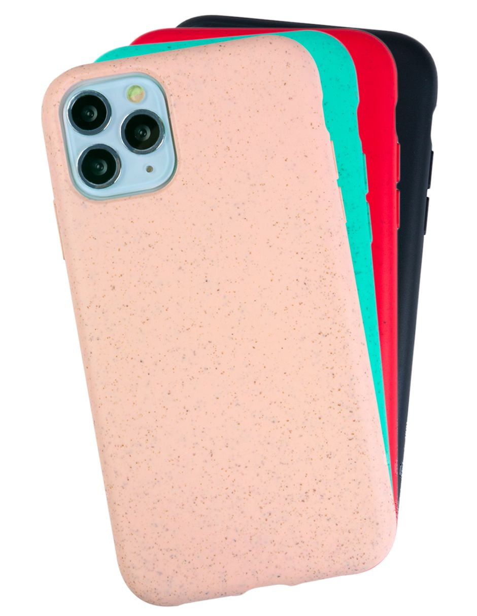 Funda para iPhone 11 Pro Max, Case InstaCase Biodegradable Rojo EcoFriendly iPhone 11 Pro Max ...