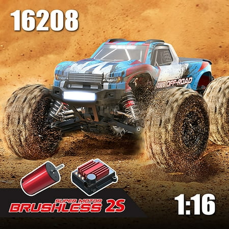 Hyper Go MJX 16208,16209,16210, 1/16 Brushless RC 4WD High Speed Off ...