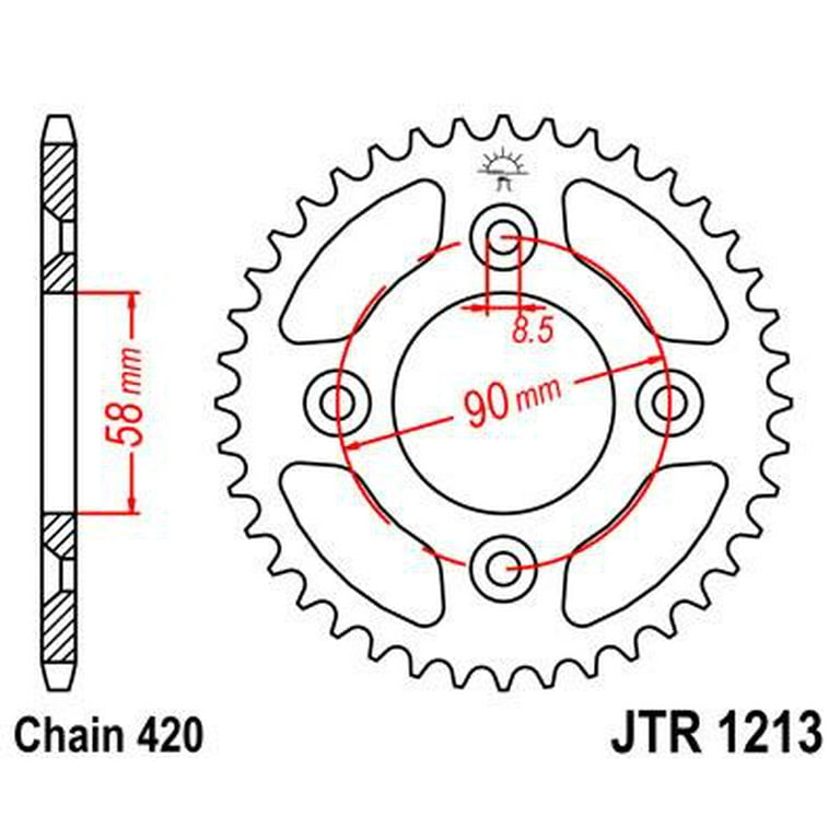 Motorcycle Sprocket Drawing