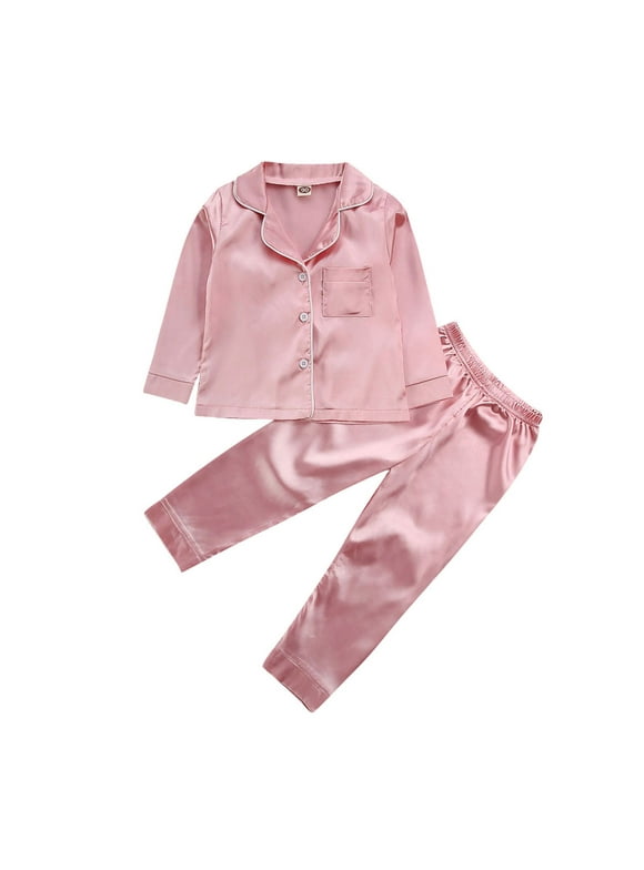 Kids Satin Pajamas
