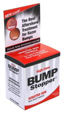 2 Pack - High Time Bump Stopper Sensitive Skin Razor Bump Treatment, 0. ...
