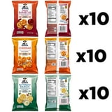 Quaker Rice Crisps, Savory Mix (Cheddar, BBQ, Ranch), Gluten Free, 30 ...