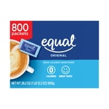 EQUAL Diet-Friendly Zero Calorie Sweetener, Sugar Substitute, 800 ...