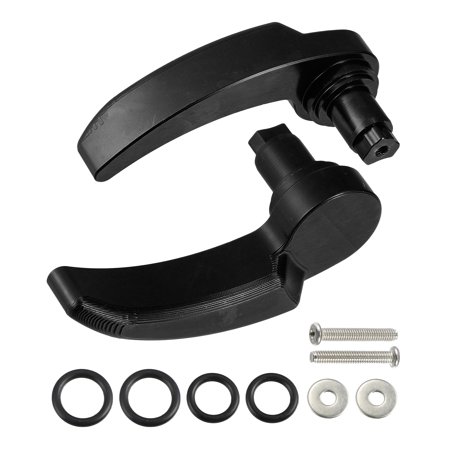 Unique Bargains Motorcycle Saddle Bag Latch Kit Handle Lever for Harley ...