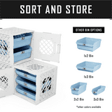Ubecube UC01 Crate White - Collapsible, Omni Stackable, Modular Crate ...