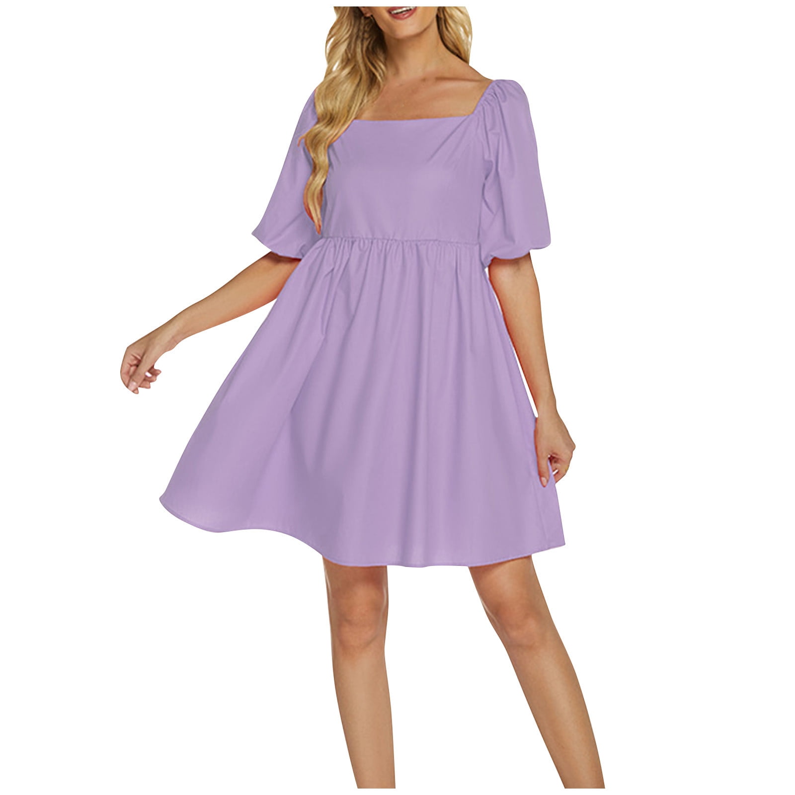 Click here for Drppepioner Womens 2024 Summer Square Neck Short P... prices