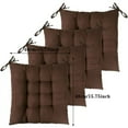 - Chair Pad Seat 4 Pack for Indoor Dining Chairs and Desk Chairs 16x16 ...