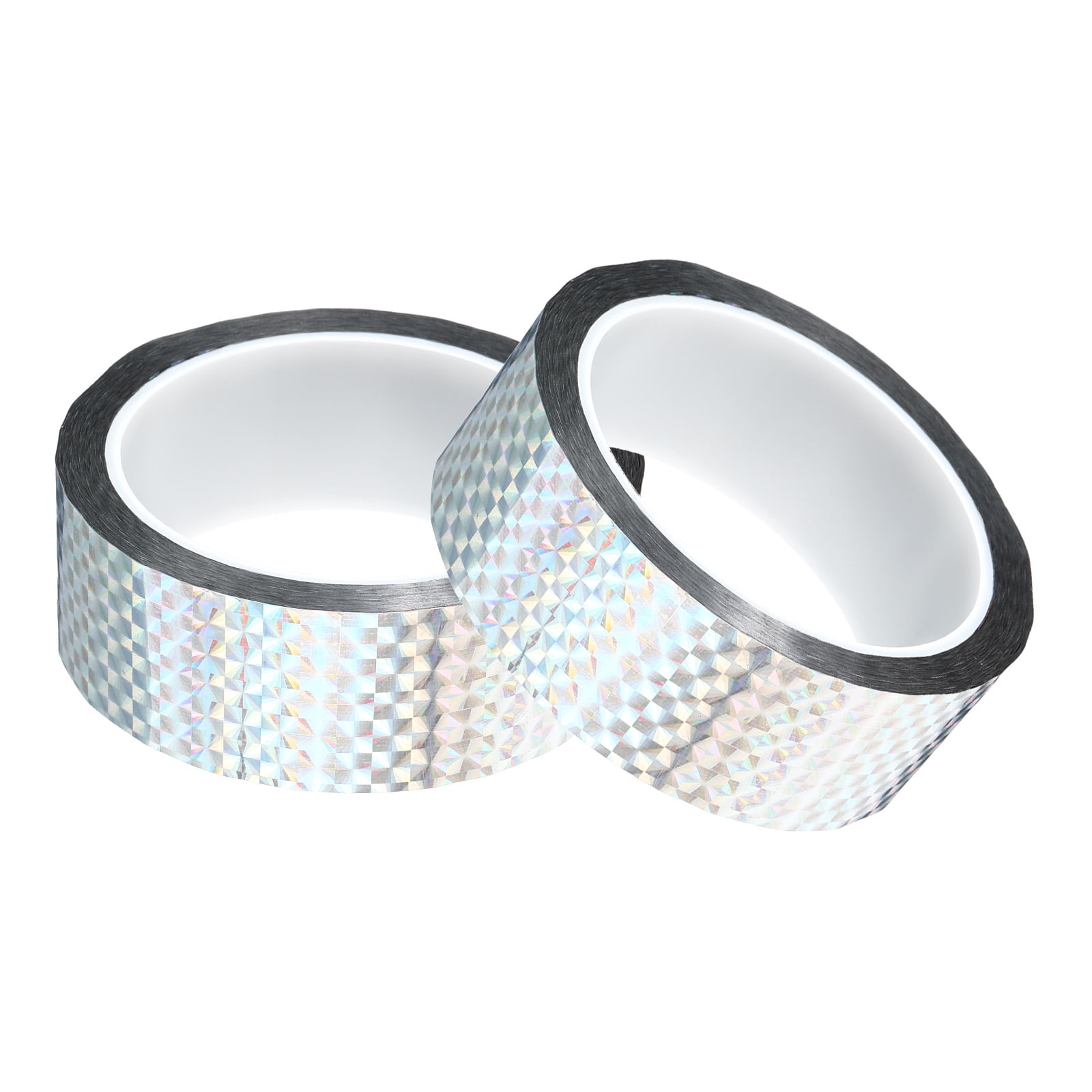 Uxcell 35mmx50m Prism Tape Holographic Reflective Self Adhesive Decor ...