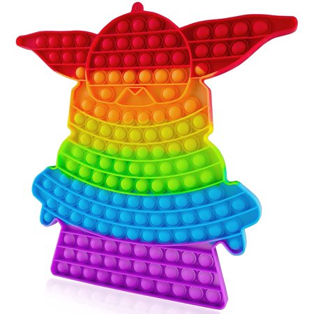 Jumbo Pop Poppers Hard Pop its Fidget Toys, Big Size Popits Poppits ...