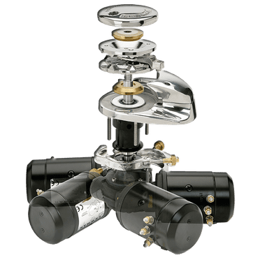 Maxwell MAX-RC88CAP12V 12V RC Series Windlass with No.1320 Plus Capstan ...