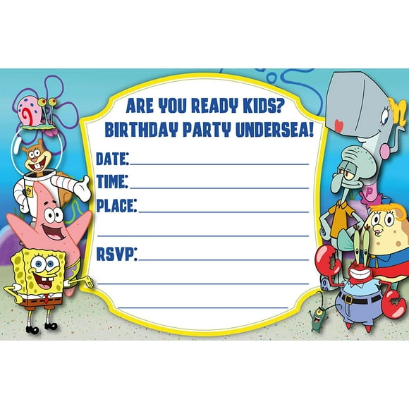 Spongebob Card