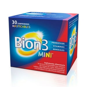 Bion 3 - Suplemento Alimenticio Masticables 30 Comprimidos M | Knasta Chile
