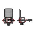 Universal Professional Condenser Microphone Mic Shock Mount Holder Studio Recording Bracket For ...