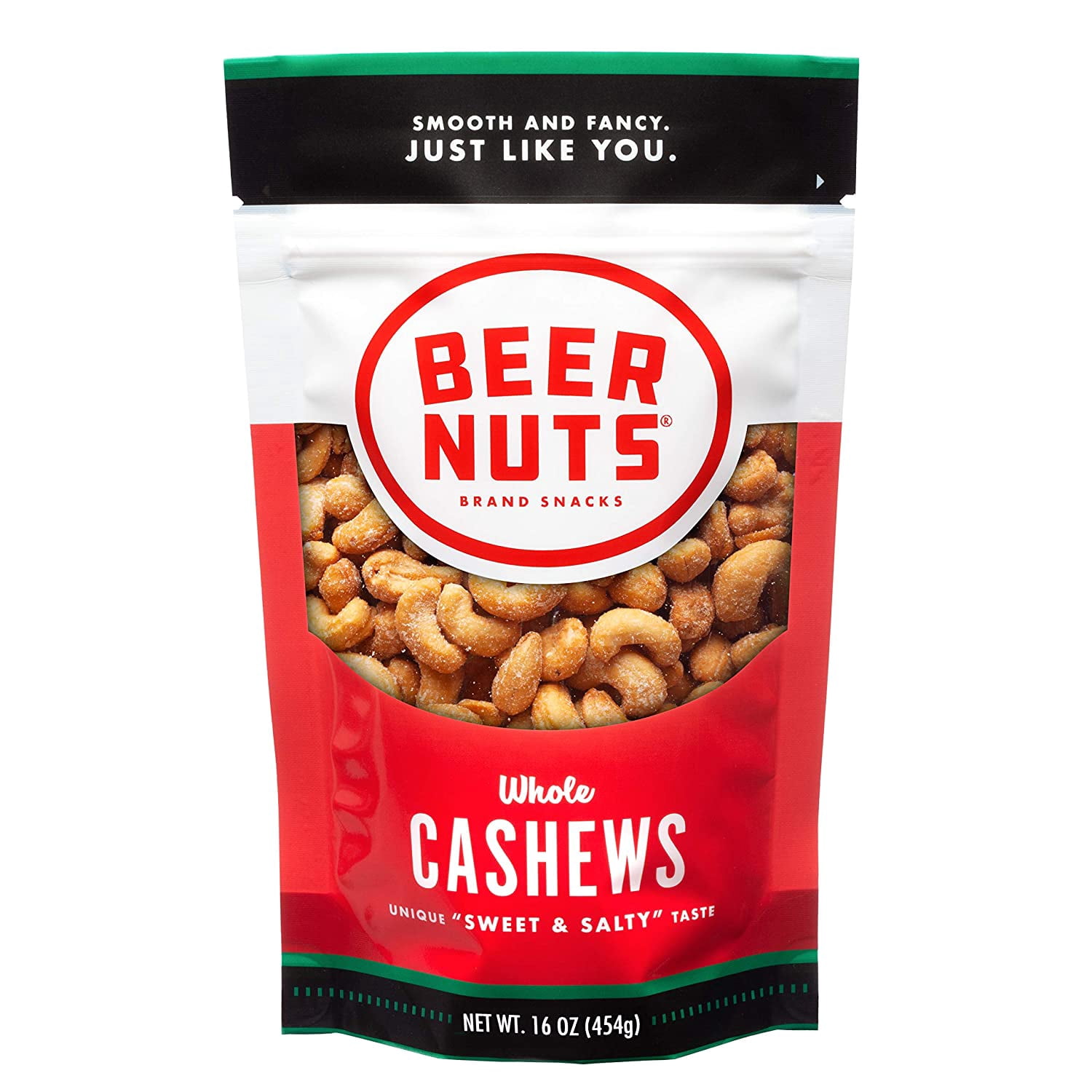 BEER NUTS - 16 oz. Standard Issue Bag | Cashews - Walmart.com