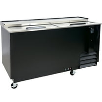 NSF 65 in. Commercial Back Bar Horizontal Beer Bottle Cooler 19 Cu.Ft ...
