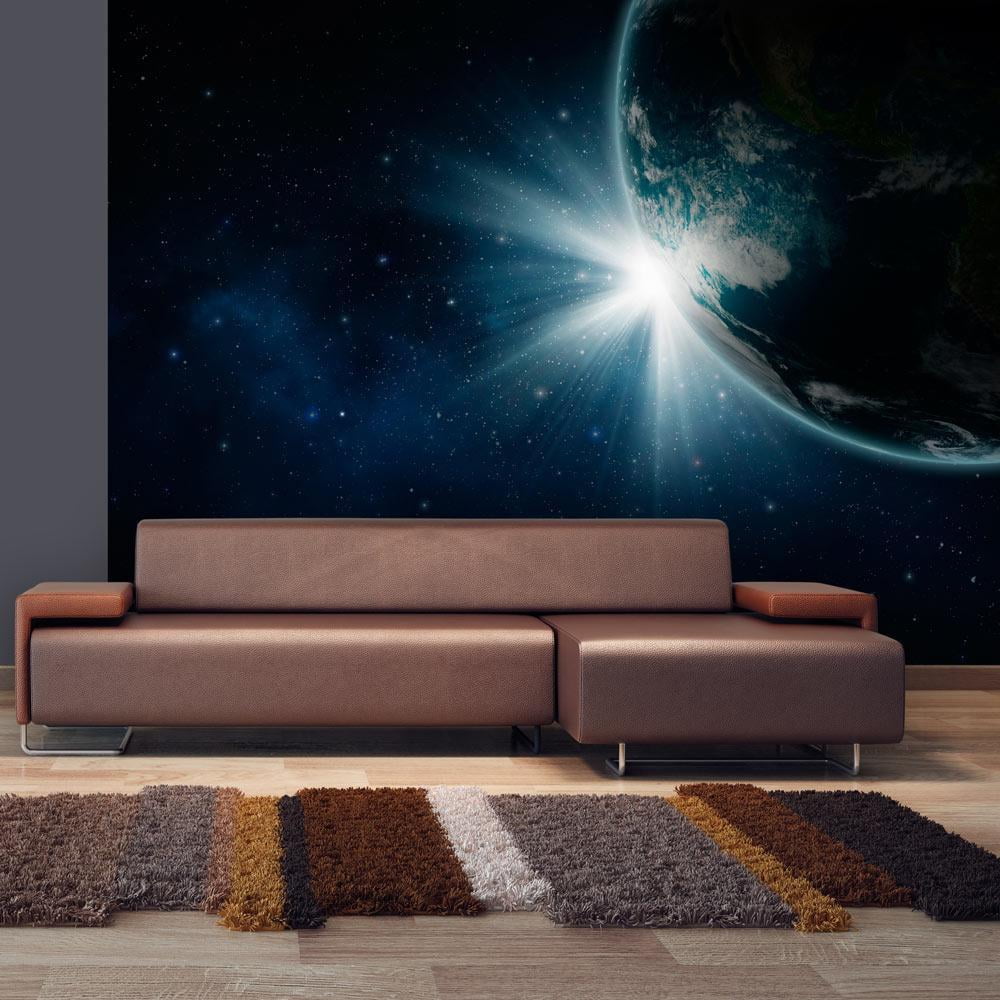 Tiptophomedecor Space Wallpaper Wall Mural - Earth - Walmart.com