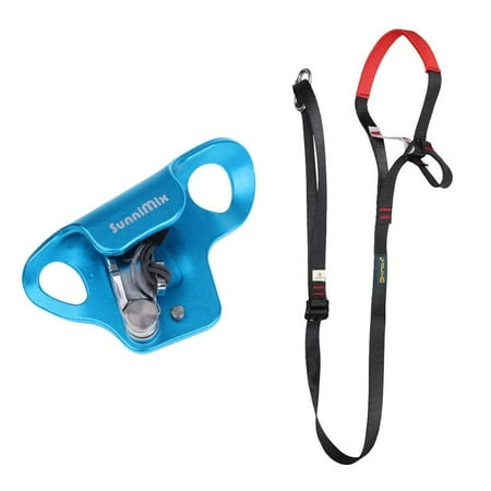 Outdoor Rappelling Climbing Adjustable 80-130cm Webbing Foot Loop ...
