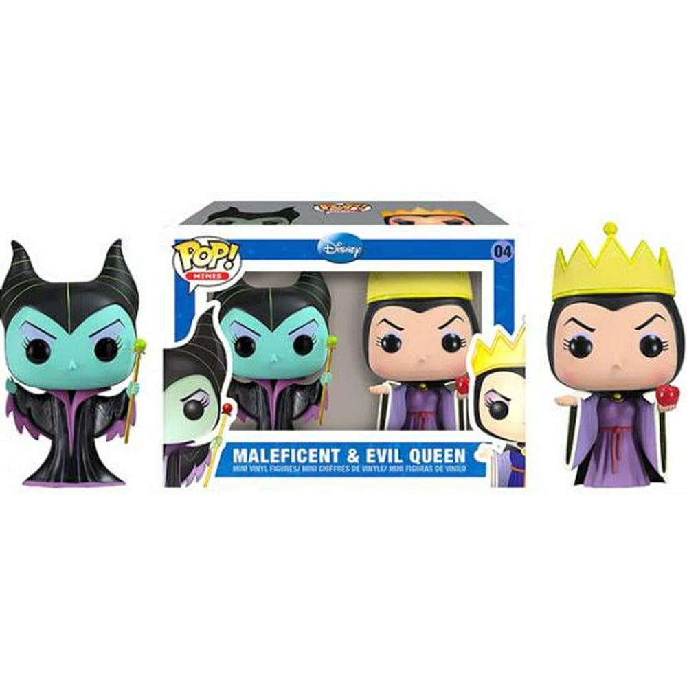 Funko Pop Disney Maleficent And Evil Queen Mini Figure 2 Pack