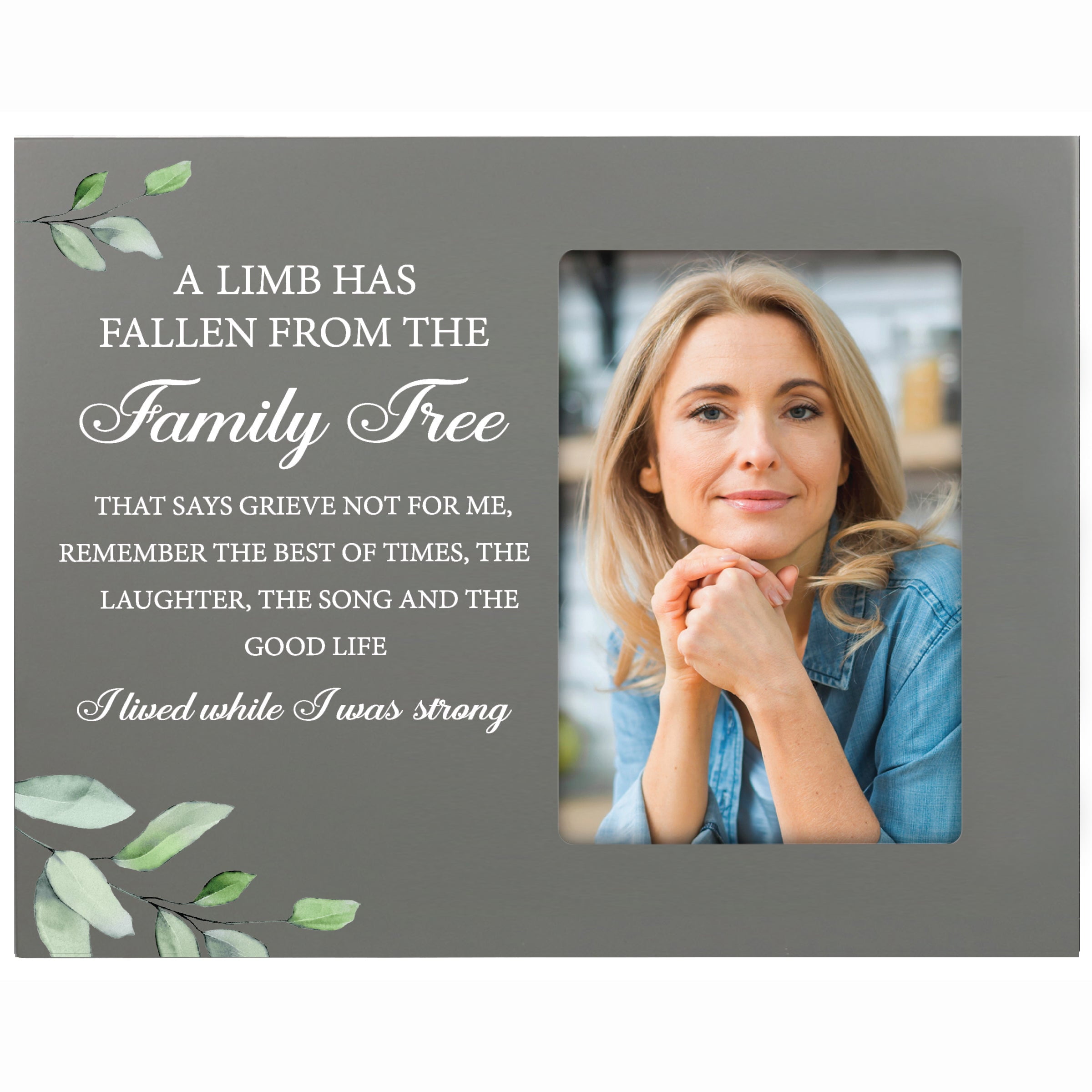LifeSong Milestones Memorial Picture Frame for Sympathy Gifts - A Limb ...