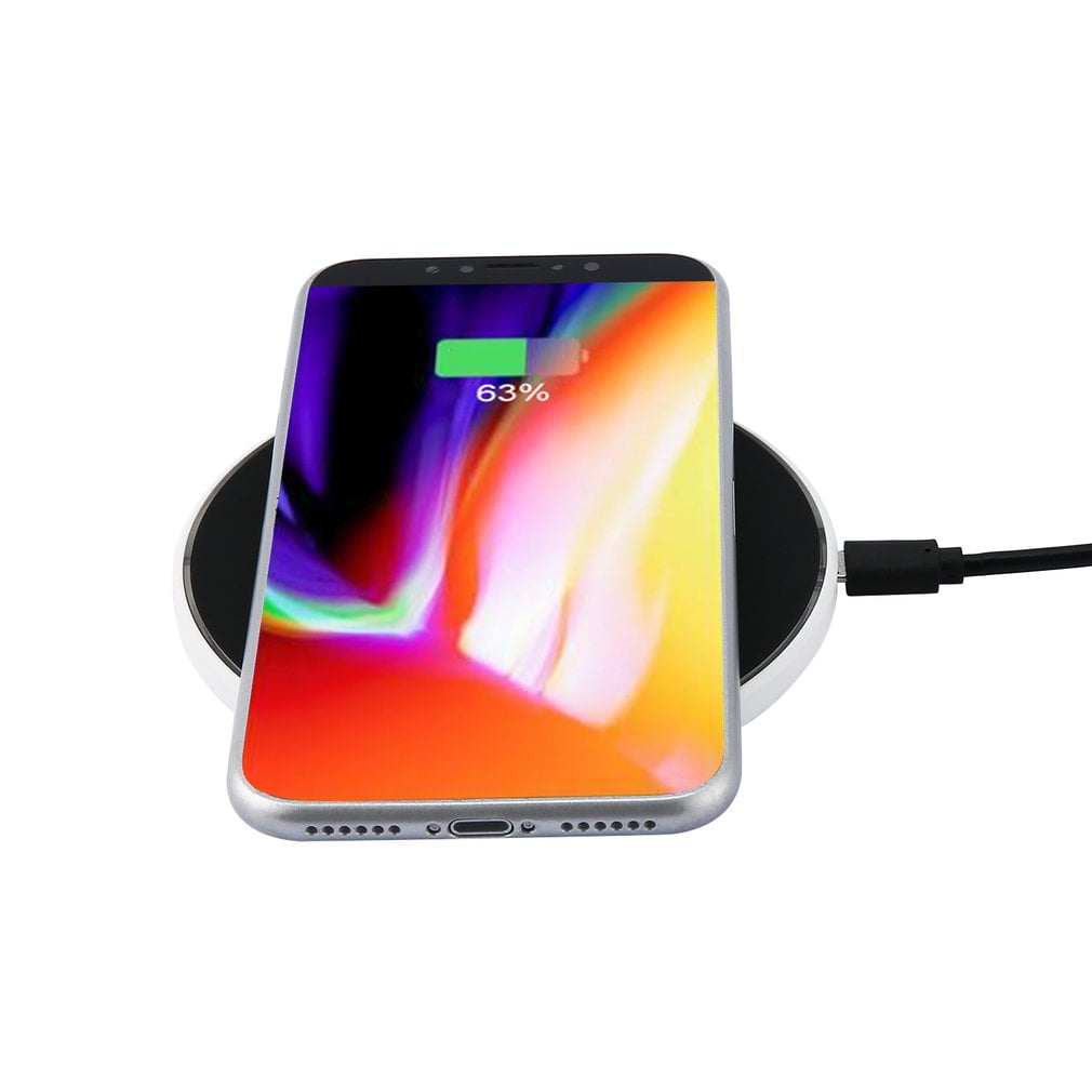 10W Compatible 7.5W Portable Charger Plastic Bottom Shell Spray Face ...