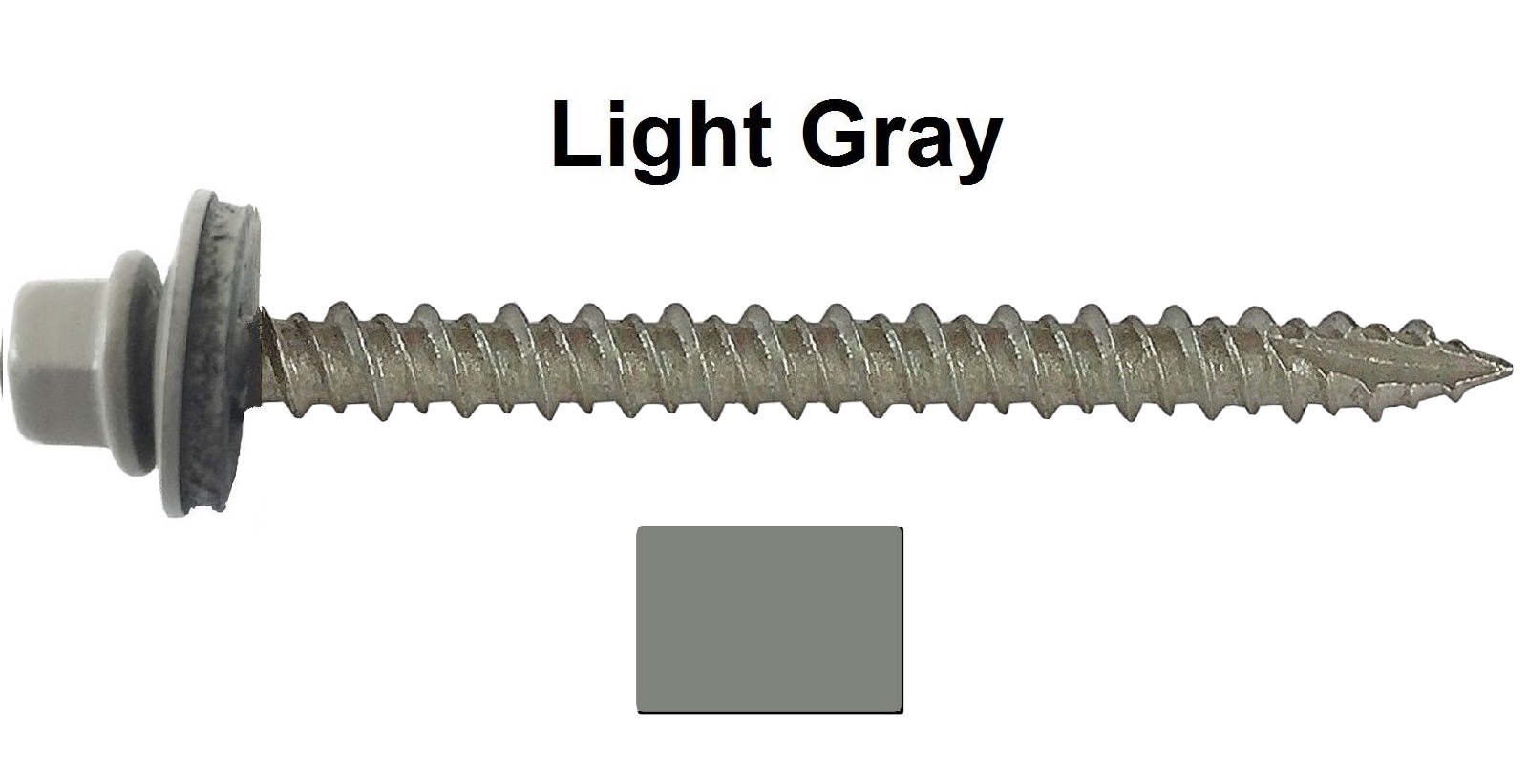 PME, artisans et agriculteurs Fixations et ferrures 100 10x1 Hex Head Roofing Screws with ...