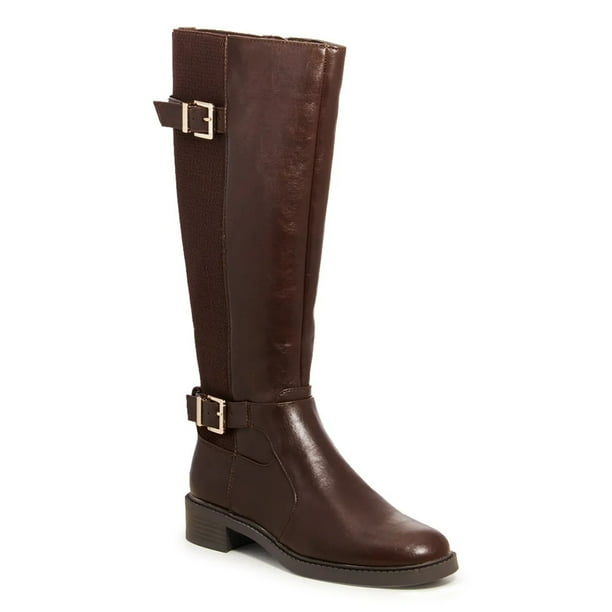 Kelly & Katie Women's Sham Knee High Riding Boot - Walmart.ca