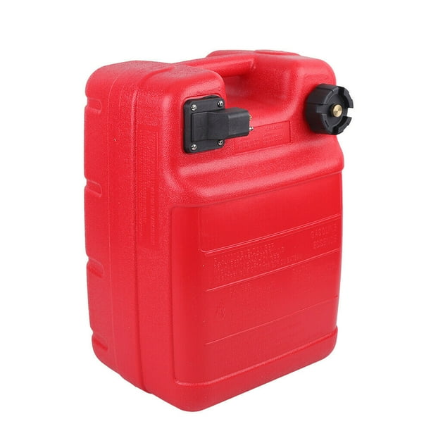 ANQIDI Portable Marine Fuel Tank Red Outboard Motor Fuel Tank External ...