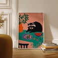 Affixzi Kitchen Poster, Playful Colorful Animal Illustration for Home ...