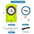 INMAKER Boy Scout Compass with Emergency Whistle, Luminous, Safety ...