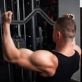 LAT Pull Down Bars Cable Machine Attachment, Rowing T-bar V-bar Set ...