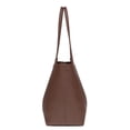 Alikpop Large PU Tote Bag with Inner Pouch, Litchi Grain Shoulder Purse ...