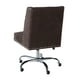 Linon Draper Office Chair, Multiple Colors and Base Options - Walmart.com