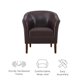 Linon Home Simon Club Chair, Multiple Colors - Walmart.com