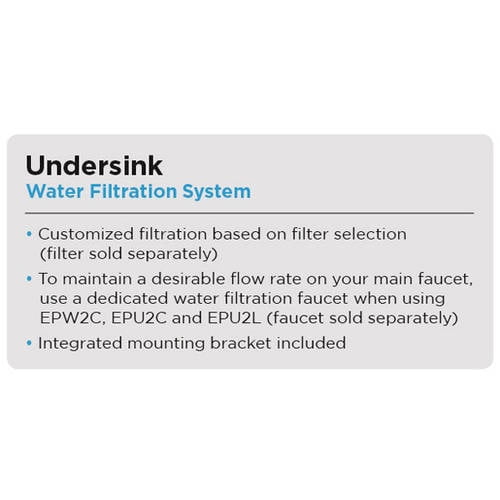 Buy EcoPure EPU3 Universal Under Sink Water Filtration System Online at ...
