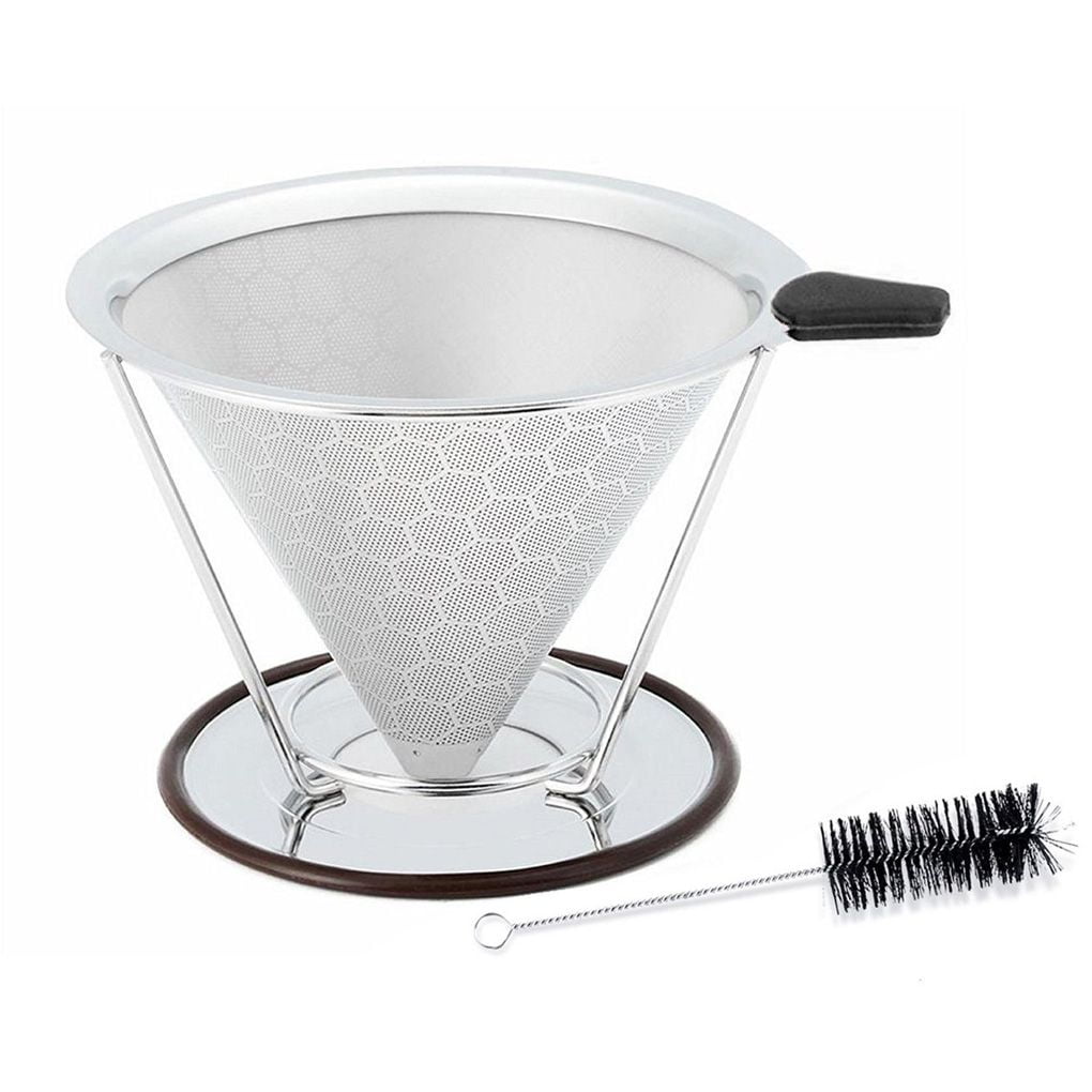 outdoorline Honeycomb Stainless Steel Coffee Filter Reusable Coffee ...