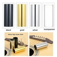 Guaber Stainless Steel Guitar Slide Finger and Knuckles Slide Metal ...