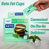 Equate Keto Fat Cups, Chocolate Mint, 14 Ct, 8.4oz - Walmart.com