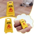 jileijar Beware Of Slippery Floor (Single-Sided Pattern) (A)$Mini Toy ...