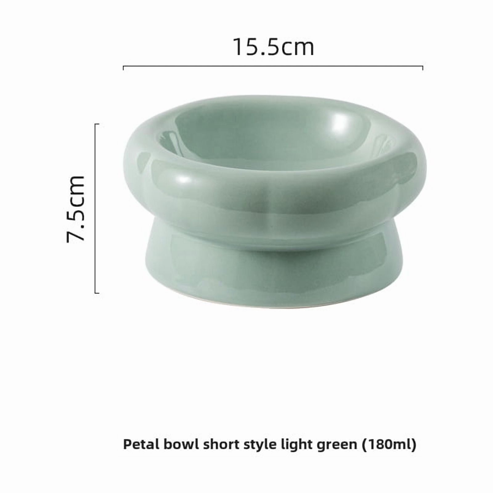 Click here for Unbranded Ceramic Cat Bowl With High Legs To Preve... prices