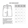 Real Essentials 3-Pack: Boy's Swim Board Shorts Trunks with Drawstring ...