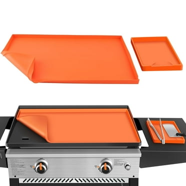 NOGIS Silicone Griddle Tools Mat for Blackstone, Large Silicone Spatula ...