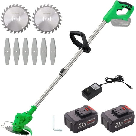 LZMY Cordless Brush Cutter 52 Inch Weed Eater 650W Motor Grass Electric ...